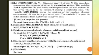 Searching and sorting | PPT