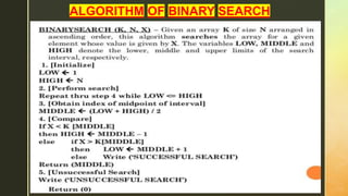 Searching and sorting | PPT
