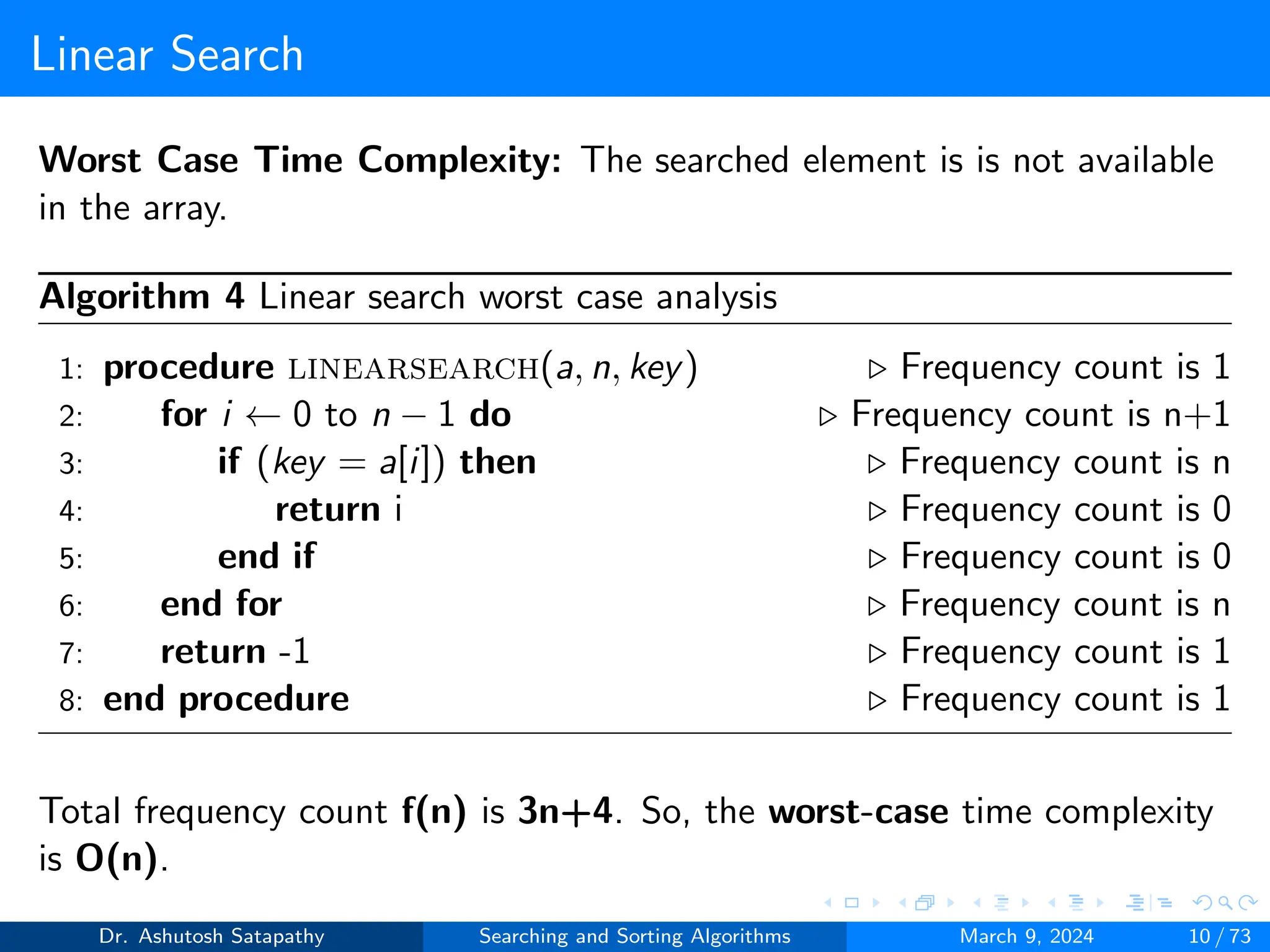 Searching and Sorting Algorithms | PDF
