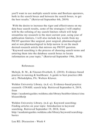 Searching Databases (APA 7 format and at least 3-4 references)Wh.docx