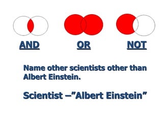 Boolean Operators | PPTX