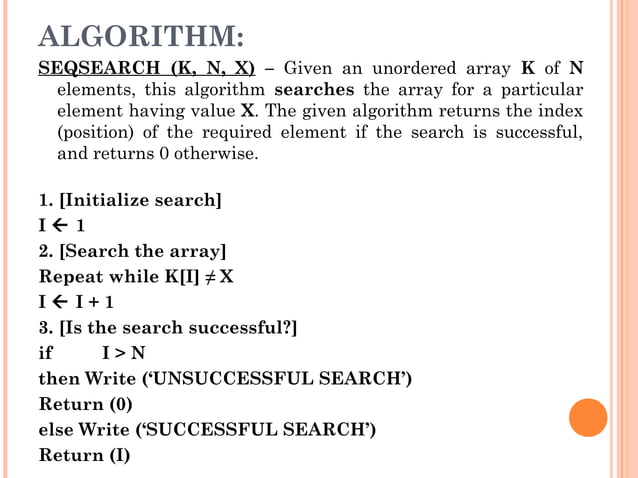 Data Structures - Searching & sorting | PPT
