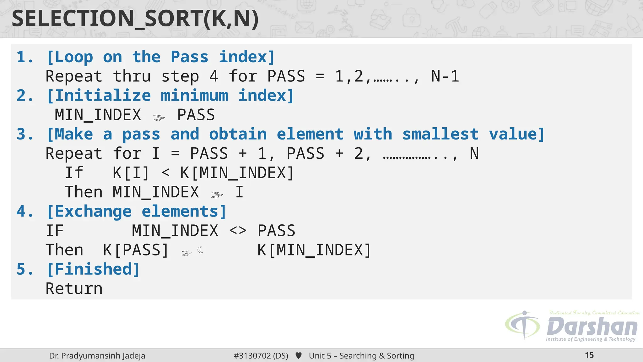 Searching & Sorting notes for reference ds | PPTX