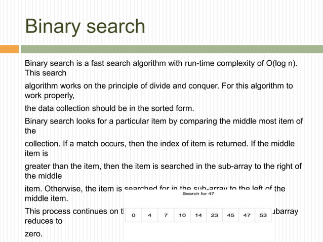Searching techniques in Data Structure And Algorithm | PPT Searching techniques in Data Structure And Algorithm | PPT