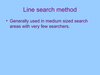 Searching the crime scene | PPT