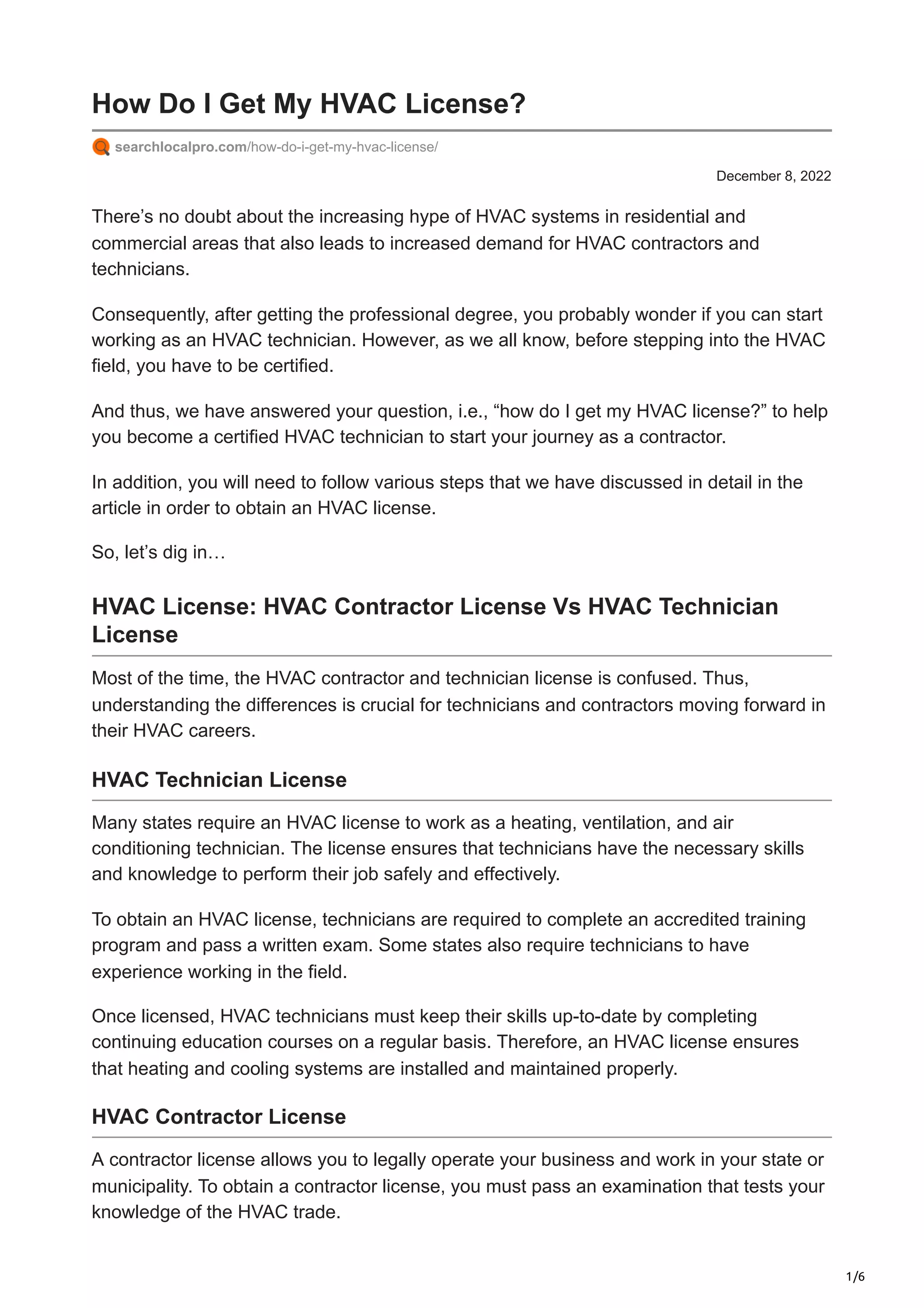 searchlocalpro.com-How Do I Get My HVAC License.pdf