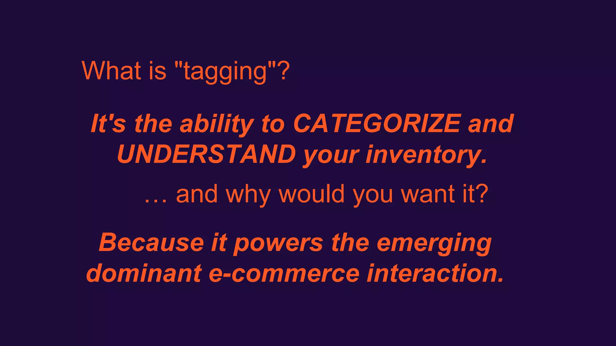 Haystack 2019 - Search Logs + Machine Learning = Auto-Tagging Inventory ...