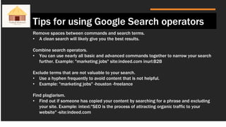 How to Search on Google Like a Pro | PDF