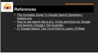 How to Search on Google Like a Pro | PDF