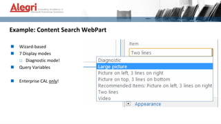 Search-driven apps with SharePoint 2013 - Whats possible with the new platform? | PPTX