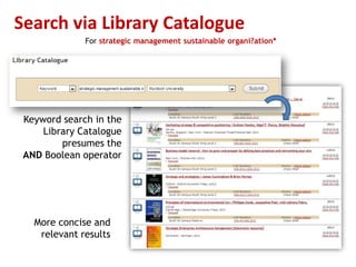 Search skills | PPTX | Search | Internet