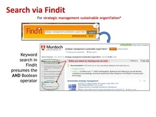 Search skills | PPTX | Search | Internet