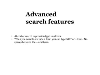 Search strategies to Develop Keywords for Research | PPT