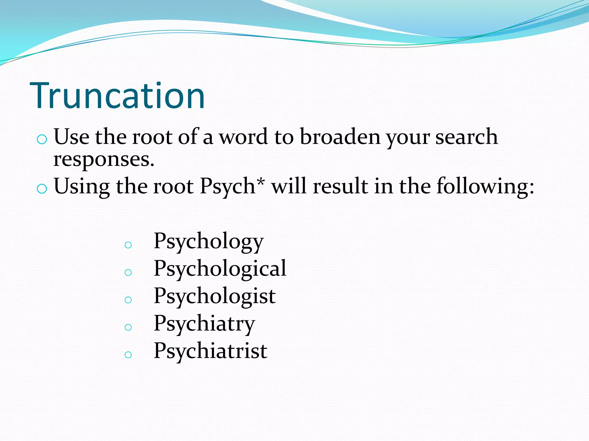 Search strategy | PPTX
