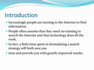 Search strategy | PPTX