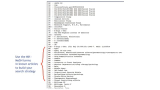 Search strategy | PPT
