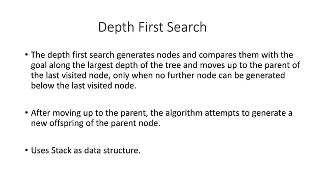 Uninformed Search technique | PPTX