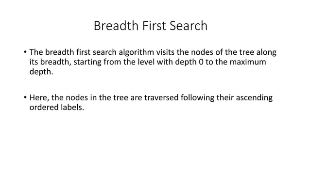 Uninformed Search technique