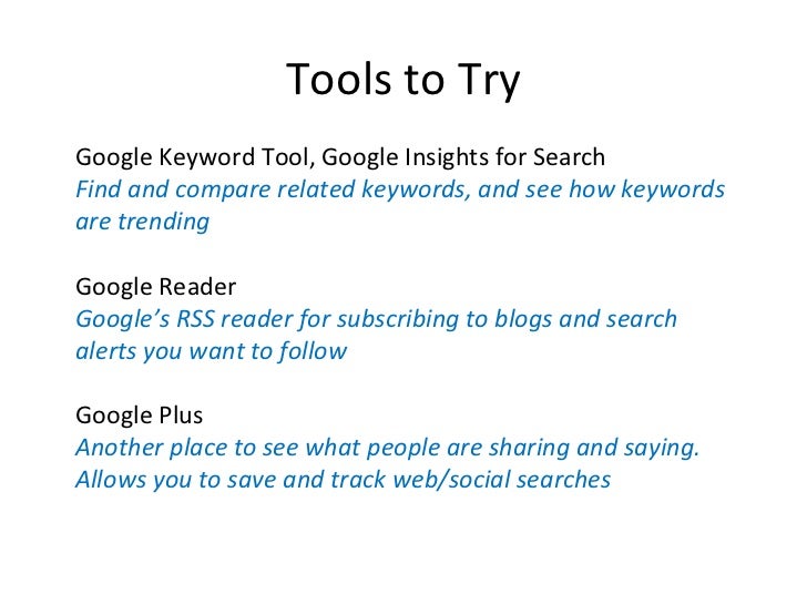 Advanced Search Techniques