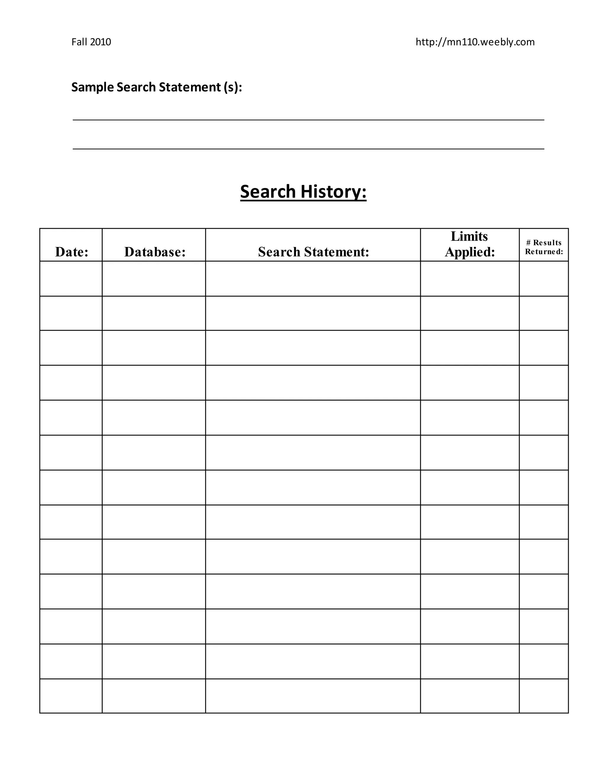 Search term worksheet fall2010 | DOCX