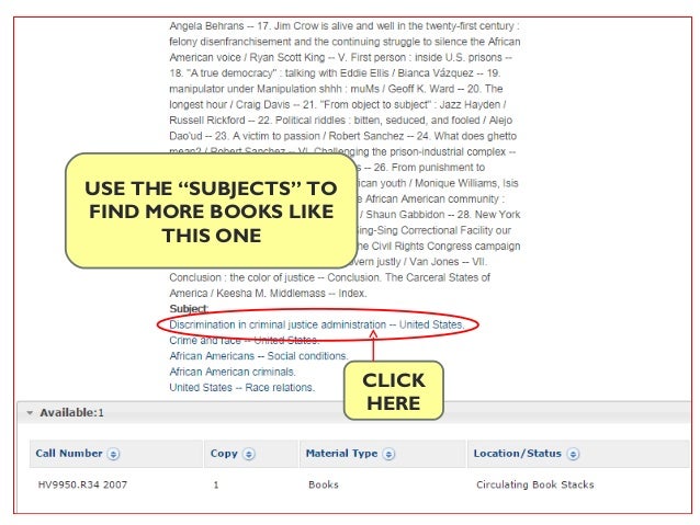 Search the library catalog