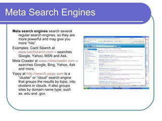 Search the internet | PPT