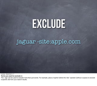 Google Search Tips | PPT