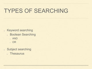 Search Tips | PPT