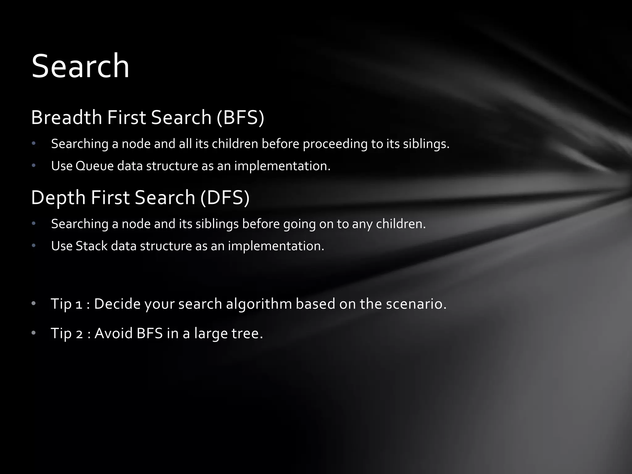 Search tree & graph | PPT