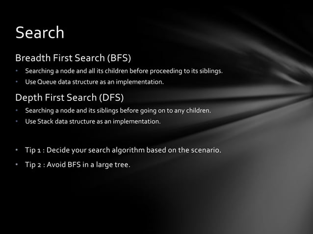 Search Tree And Graph Ppt 