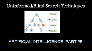 Uninformed search /Blind search in AI | PPTX | Search | Internet