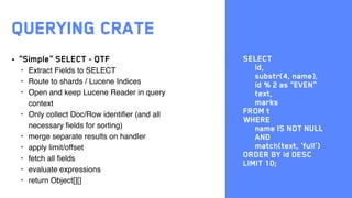 Turning a Search Engine into a Relational Database | PPT