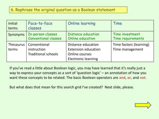 Search worksheet 1 | PPT