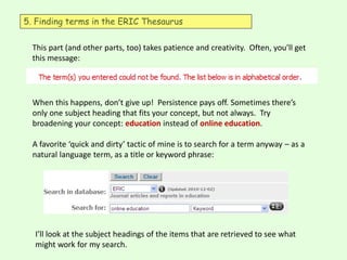 Search worksheet 1 | PPT