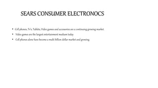 Sears electronics | PPT