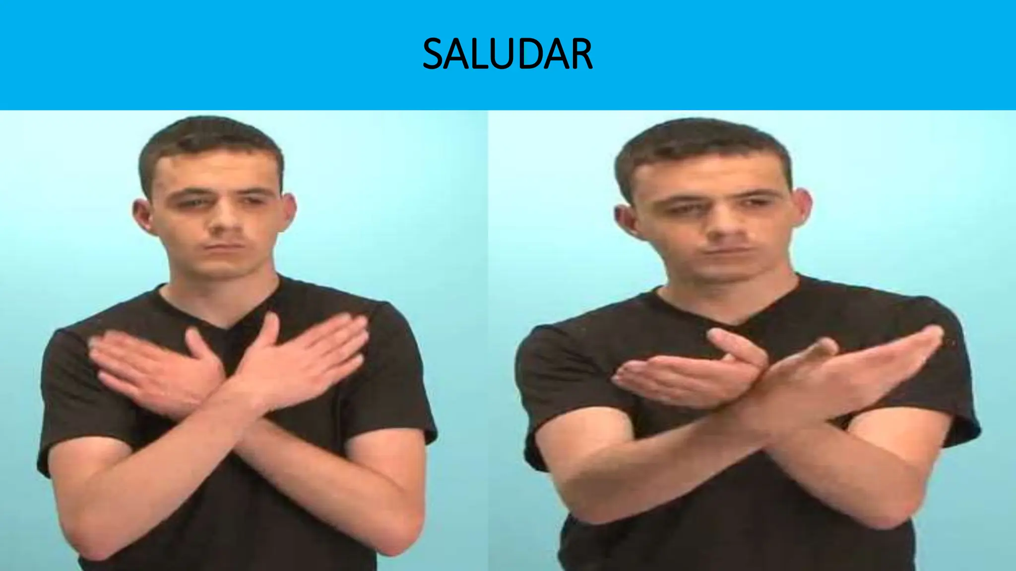 LENGUAJE DE SEÑAS: ABECEDARIO, SALUDOS, ETC. | PPTX