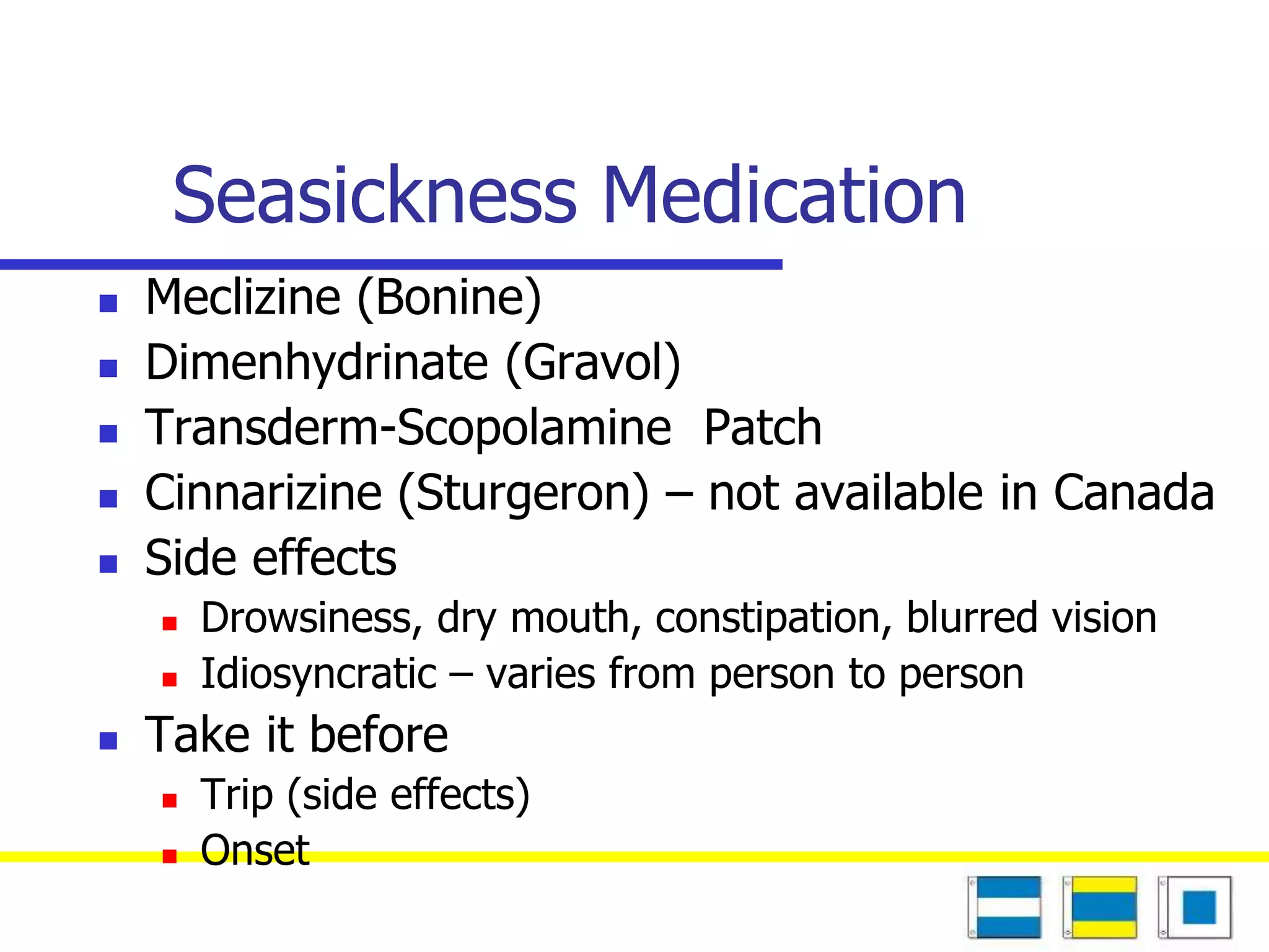 Seasickness causes | PPTX