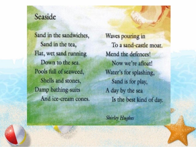 English KSSR year 5 poem (Seaside)