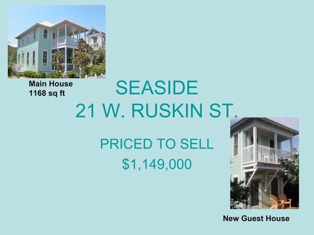 Seaside Slide Presentation | PPT