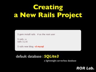 Getting started with Rails (1), Season 2 | PPT