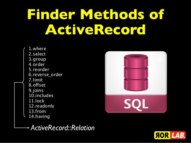 Active Record Query Interface (1), Season 2 Active Record Query Interface (1), Season 2