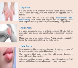 Seasonal disease | PPTX