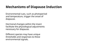 Seasonality In Insects And Mechanism Of Diapause.pptx