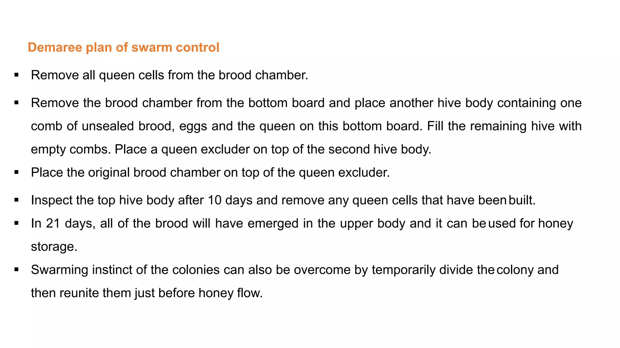 Seasonal Management of Bee.pptx