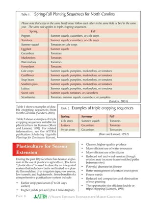 Season Extension Techniques for Market Gardeners | PDF