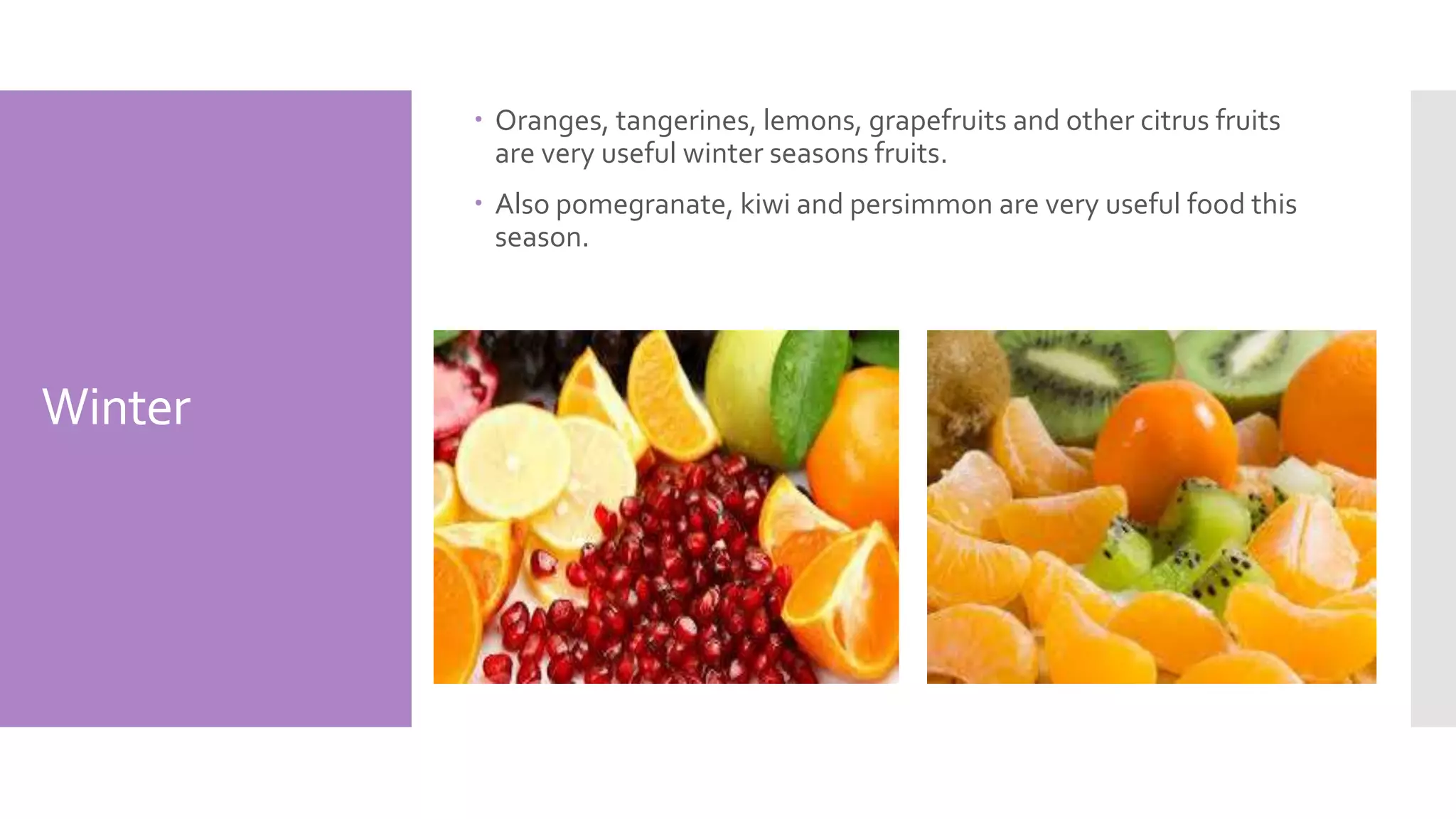 Season and food | PPTX