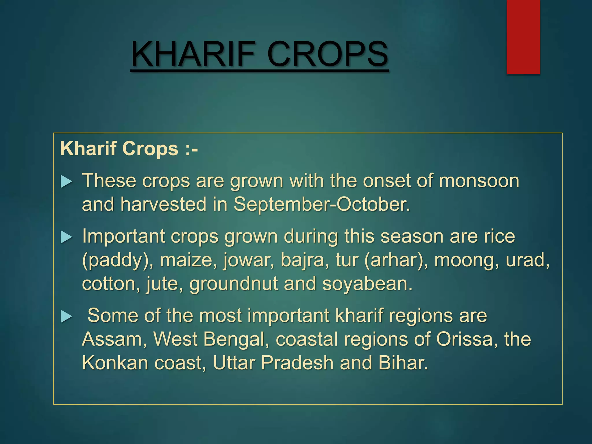Seasons,Crops and Loo - Class 9 PPT | PPTX