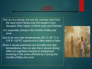 Seasons,Crops and Loo - Class 9 PPT | PPTX