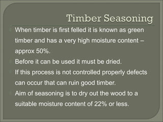 Seasoning of timber 2 | PPT
