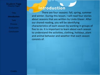 Seasons! | PPT